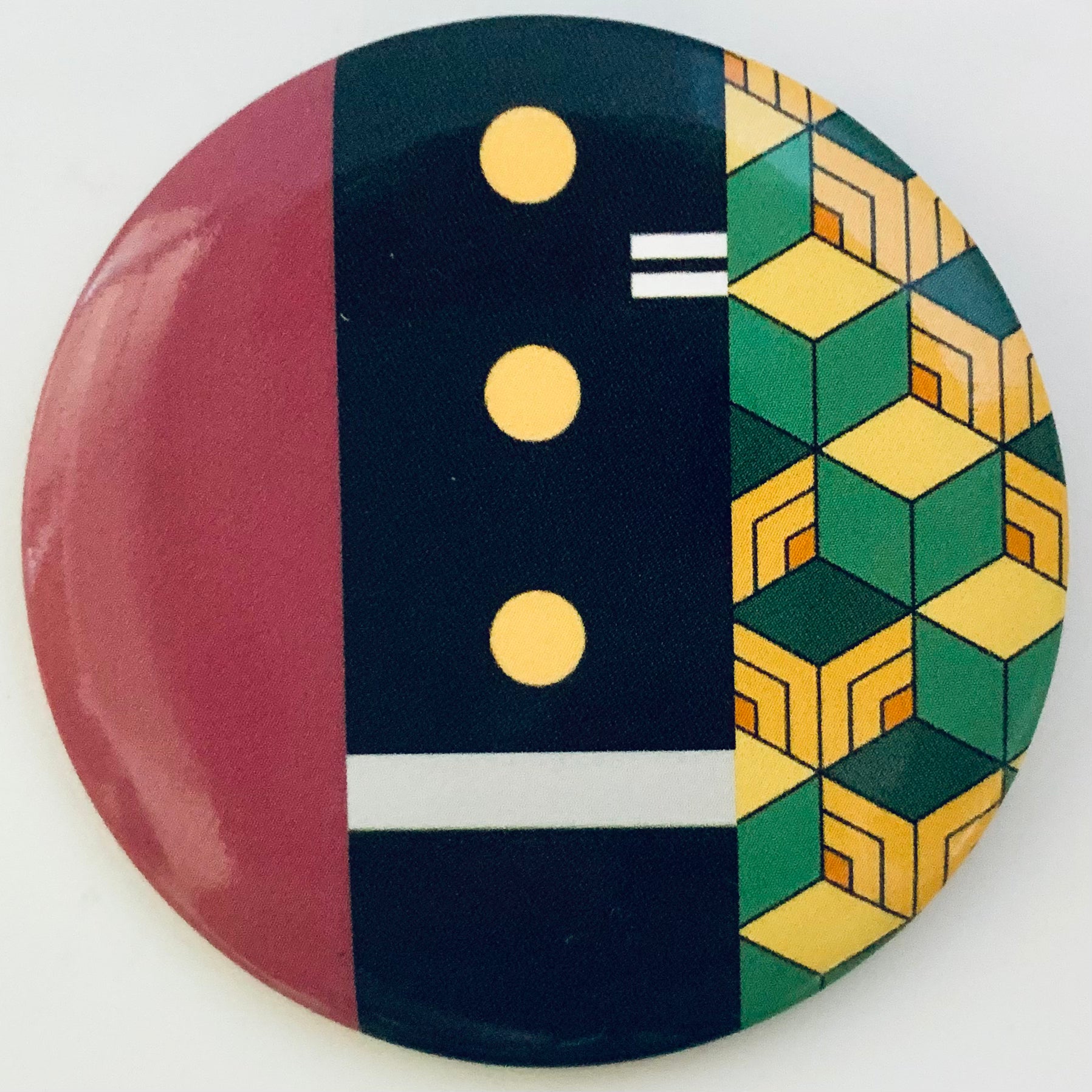 Kimetsu no Yaiba - Tomioka Giyuu - Suit Pattern Can Badge – Cuchiwaii