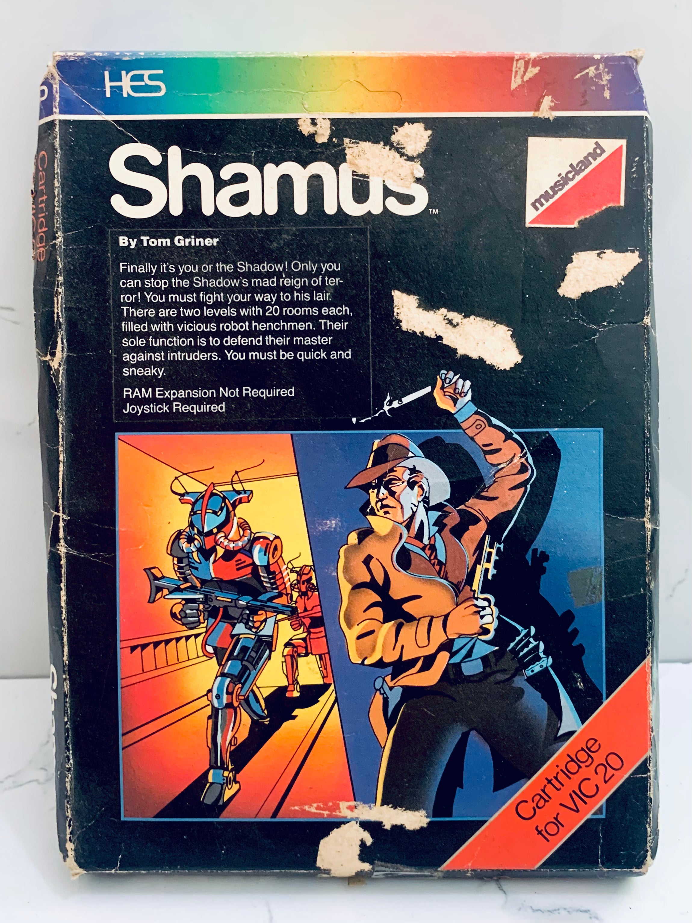 Shamus - Commodore VIC-20 - Cartridge - NTSC - CIB – Cuchiwaii