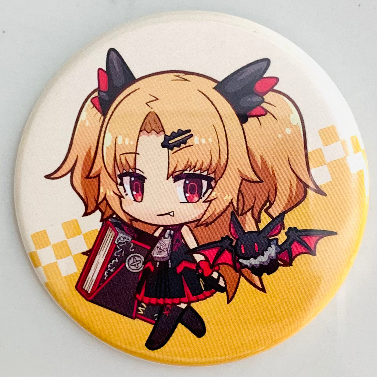 UNI channel - Akatsuki Uni - VTuber - Can Badge – Cuchiwaii
