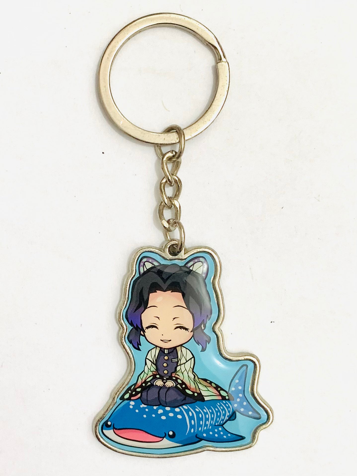 Kimetsu No Yaiba - Shinobu Kochou - Metal Keychain - Okinawa Limited ...