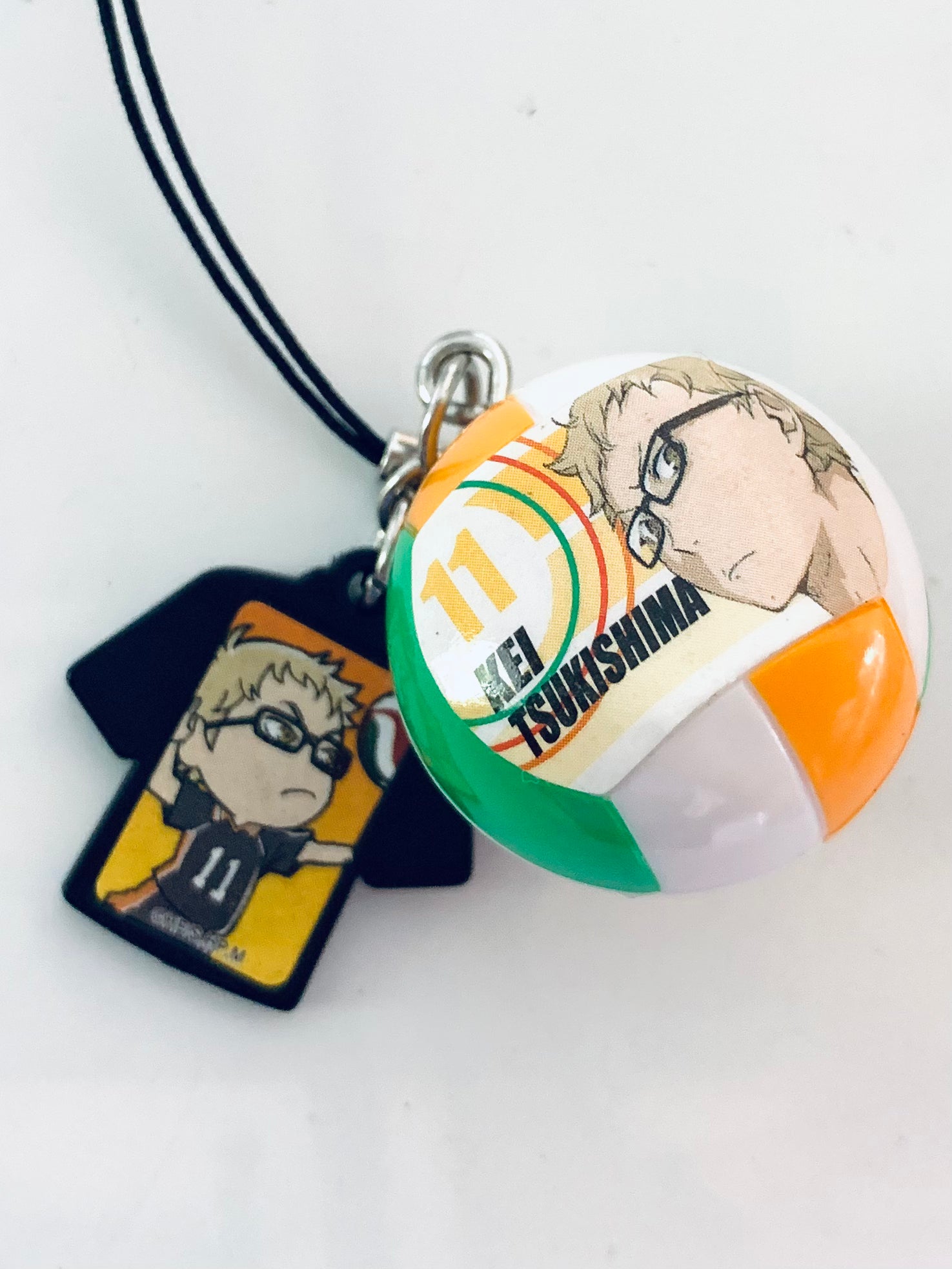 Haikyuu!! - Tsukishima Kei - Ball Mascot - Strap – Cuchiwaii