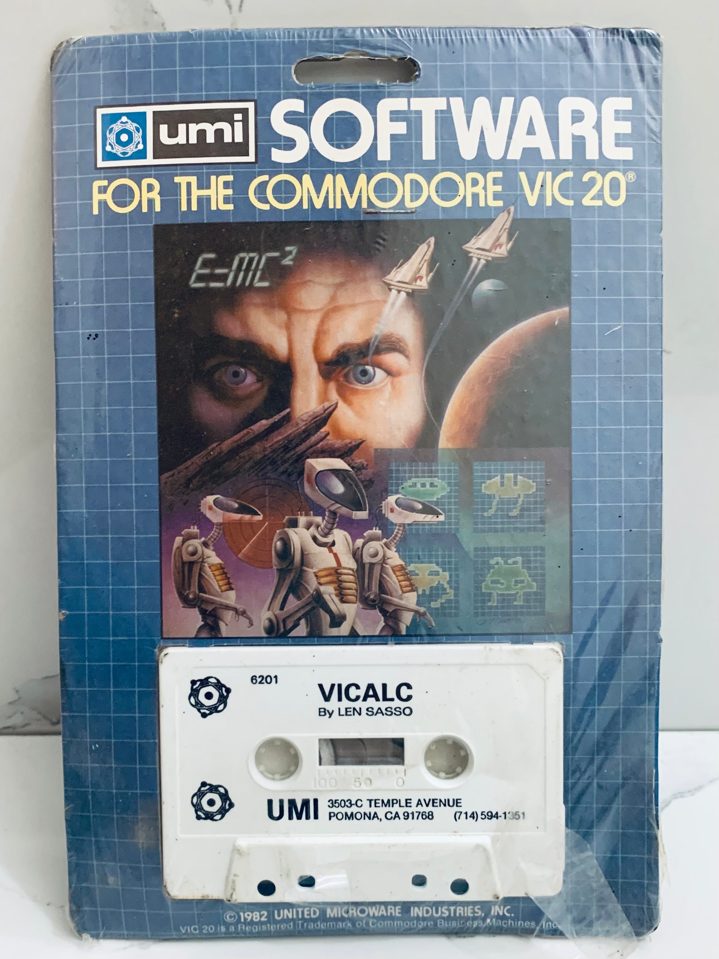 ViCalc - Commodore VIC-20 - Cassette - NTSC - CIB – Cuchiwaii