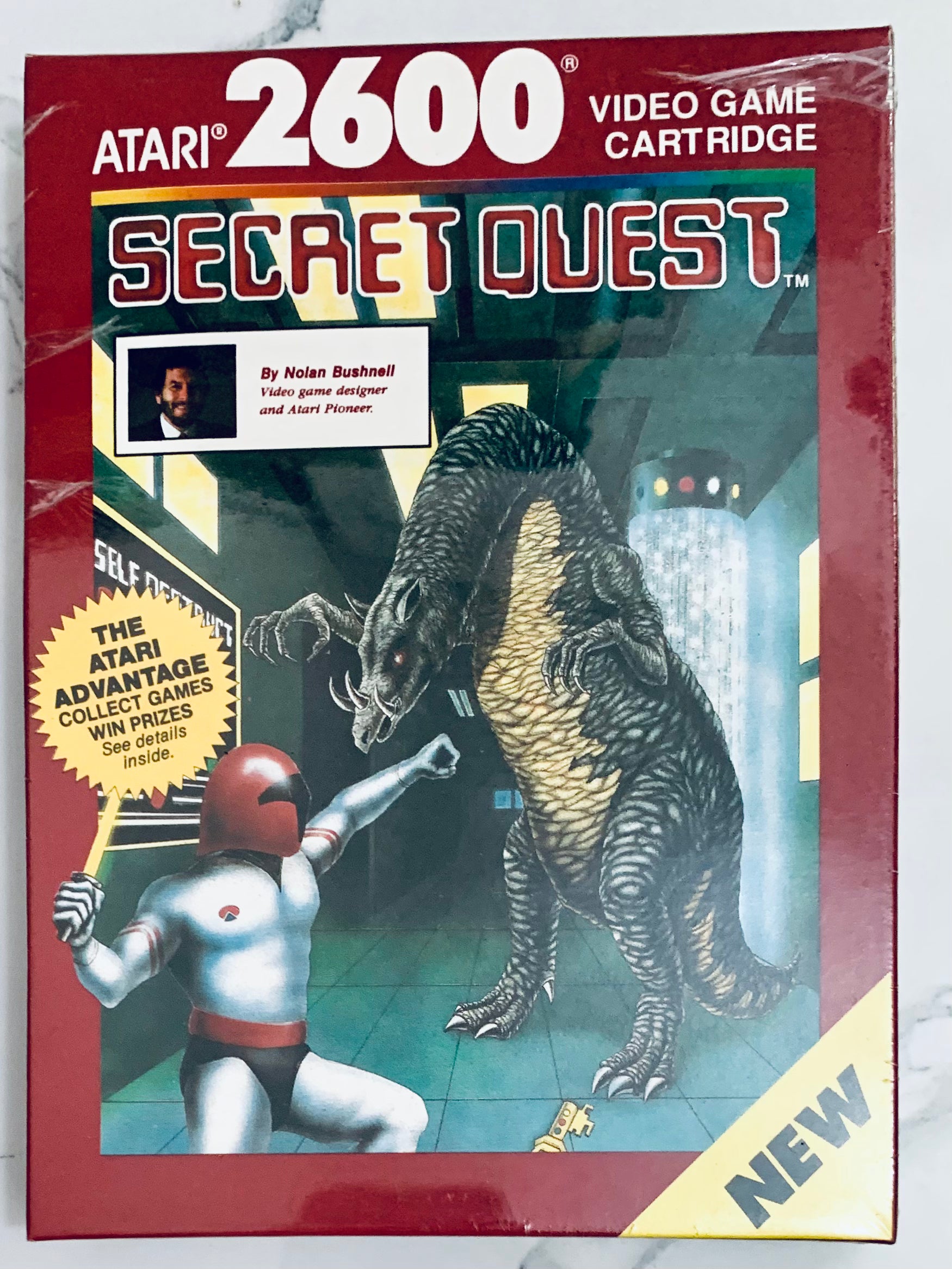 Secret Quest - Atari VCS 2600 - NTSC - Brand New – Cuchiwaii