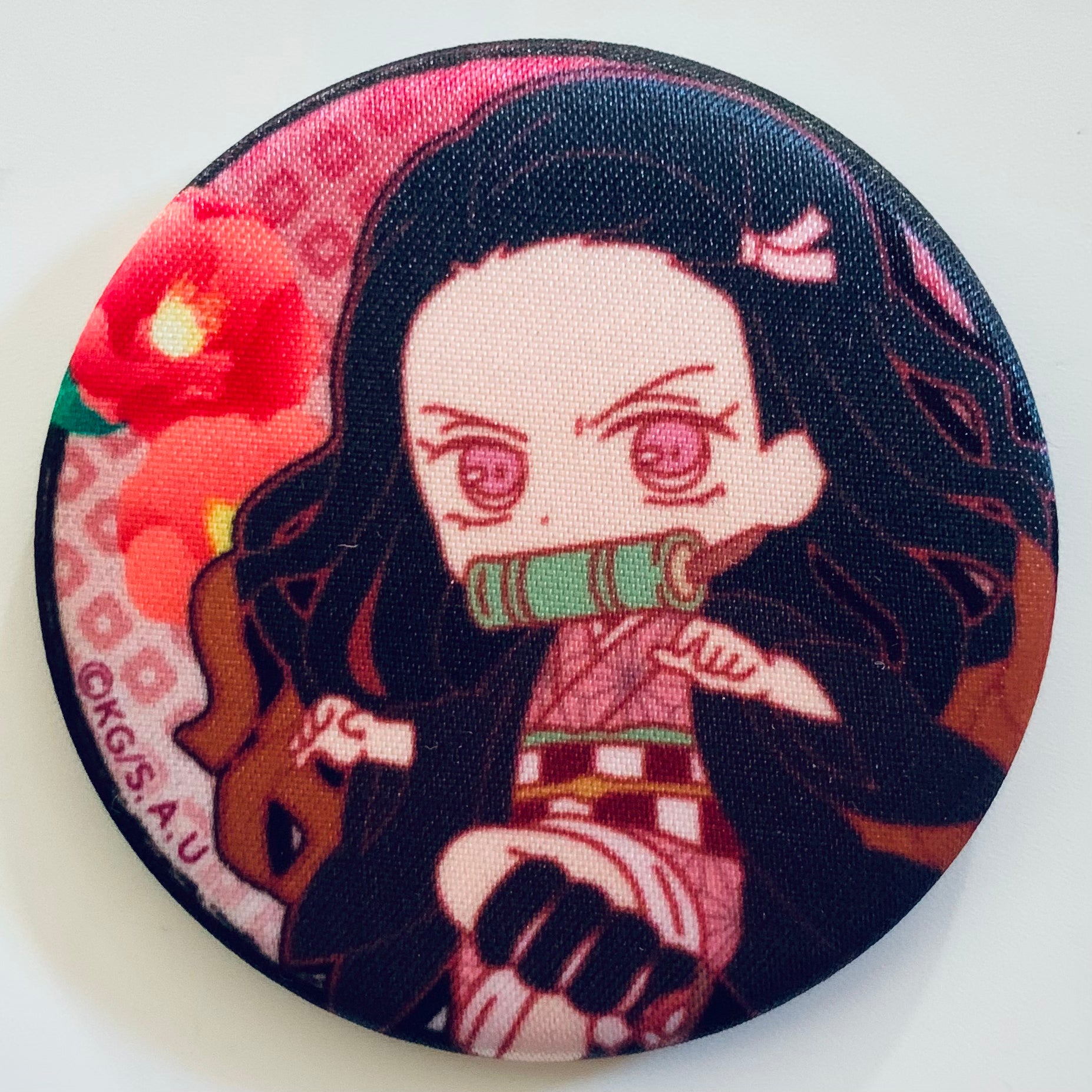 Kimetsu no Yaiba - Nezuko Kamado - Demon Slayer Cloth Can Badge Collec ...