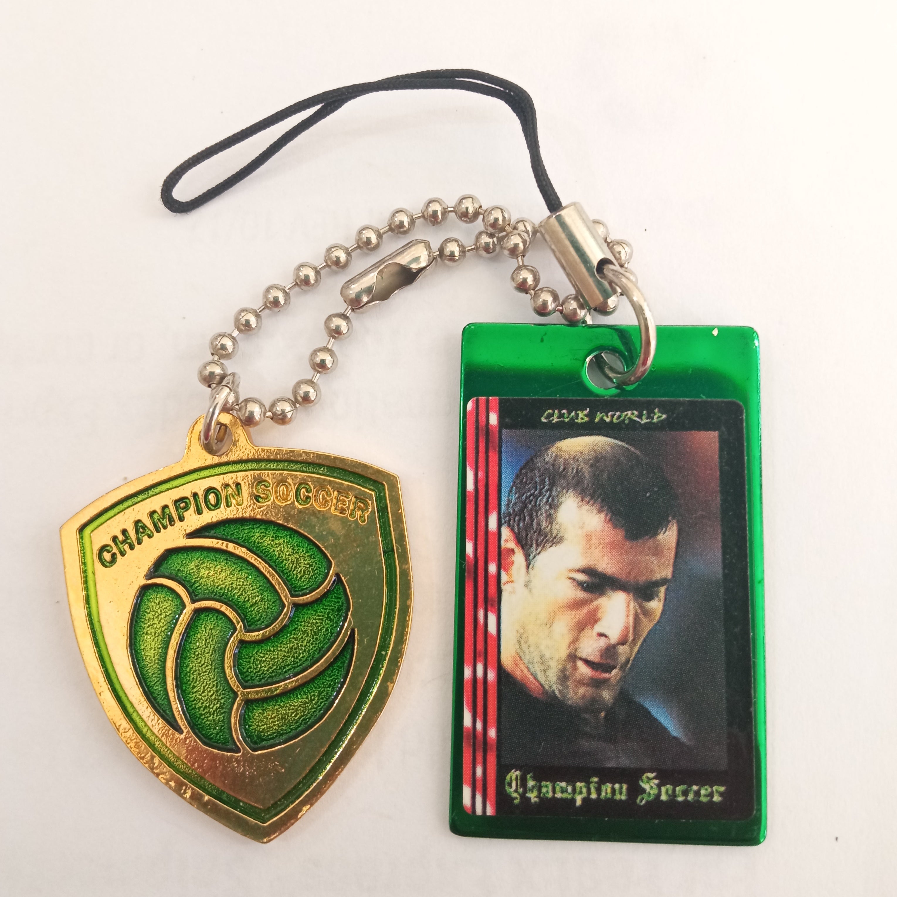 FIFA Champion Soccer Zinedine Zidane Figure Keychain Club World – Cuchiwaii