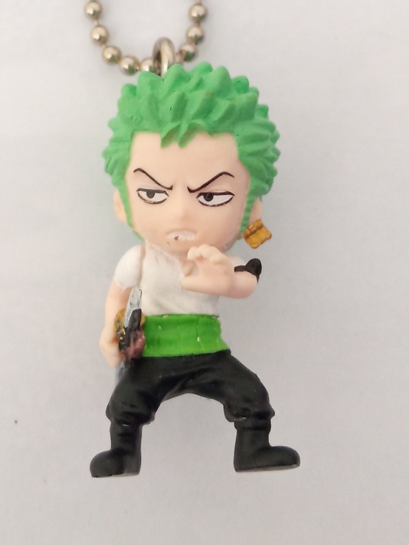 One Piece RORONOA ZORO Figure Keychain Key Holder Mascot Strap – Cuchiwaii