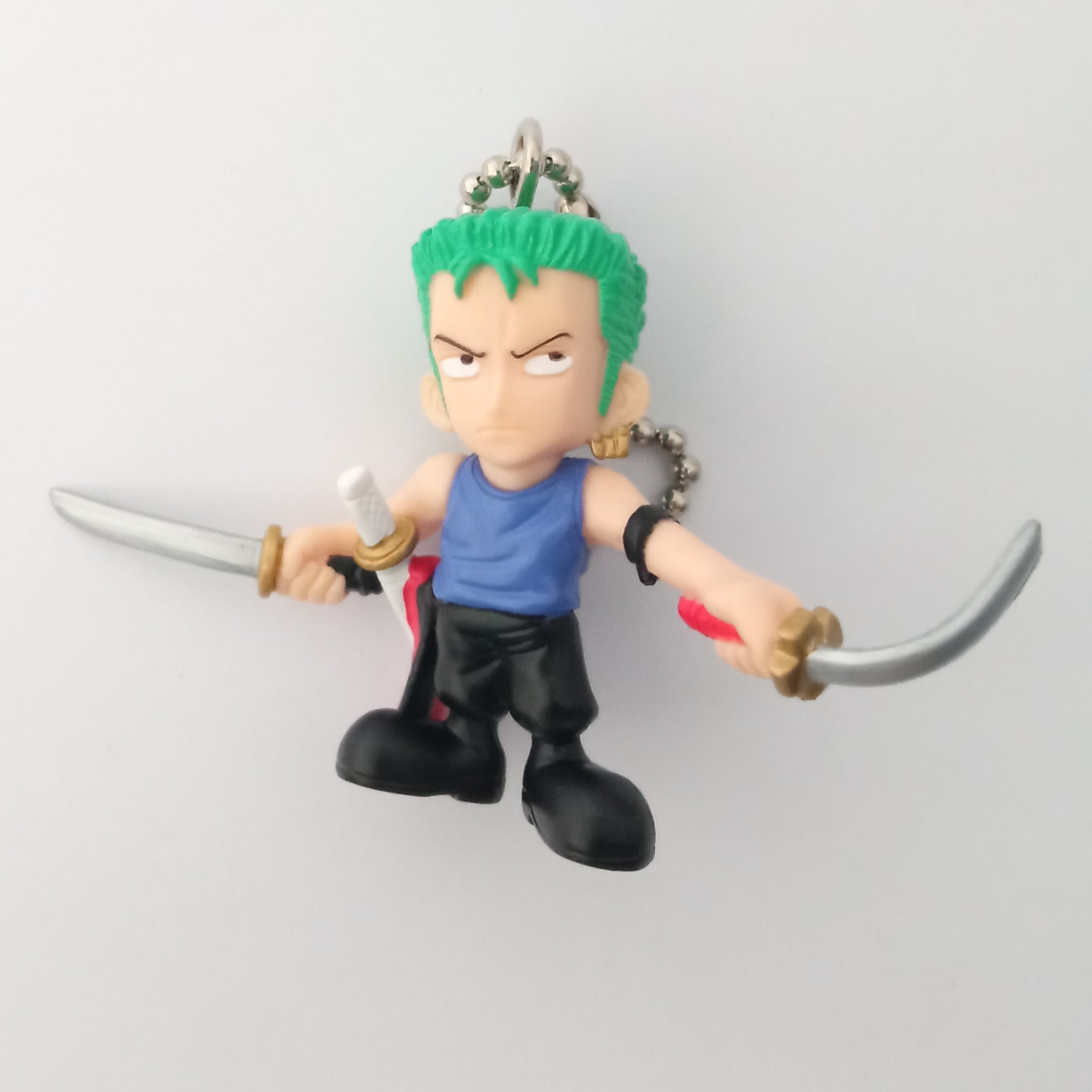 One Piece RORONOA ZORO Figure Keychain Key Holder Mascot Strap – Cuchiwaii
