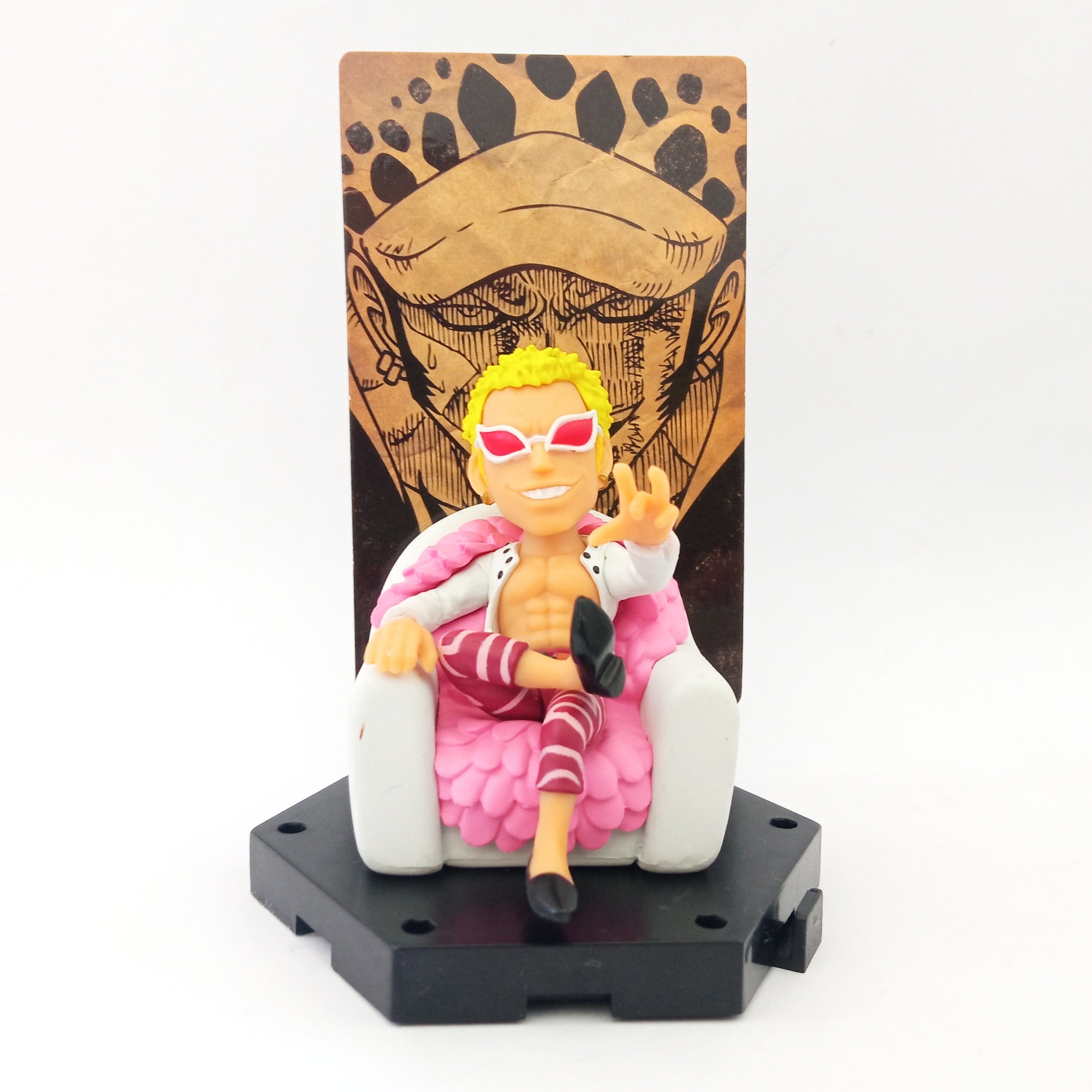 One Piece - Donquixote Doflamingo - Card Stand Figure - Ichiban Kuji ...