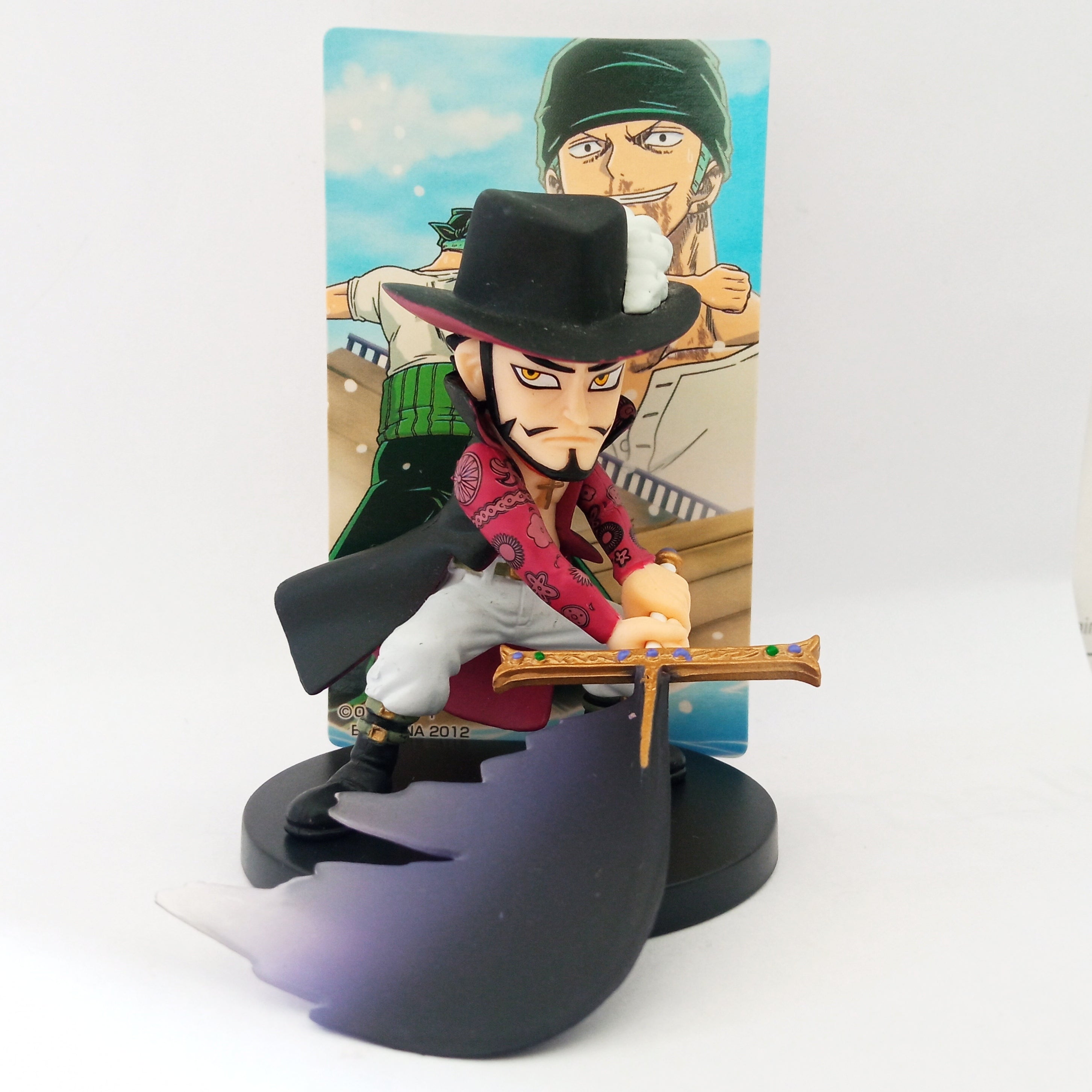 One Piece - Juracule Mihawk - Roronoa Zoro - Card Stand Figure - Ichib ...