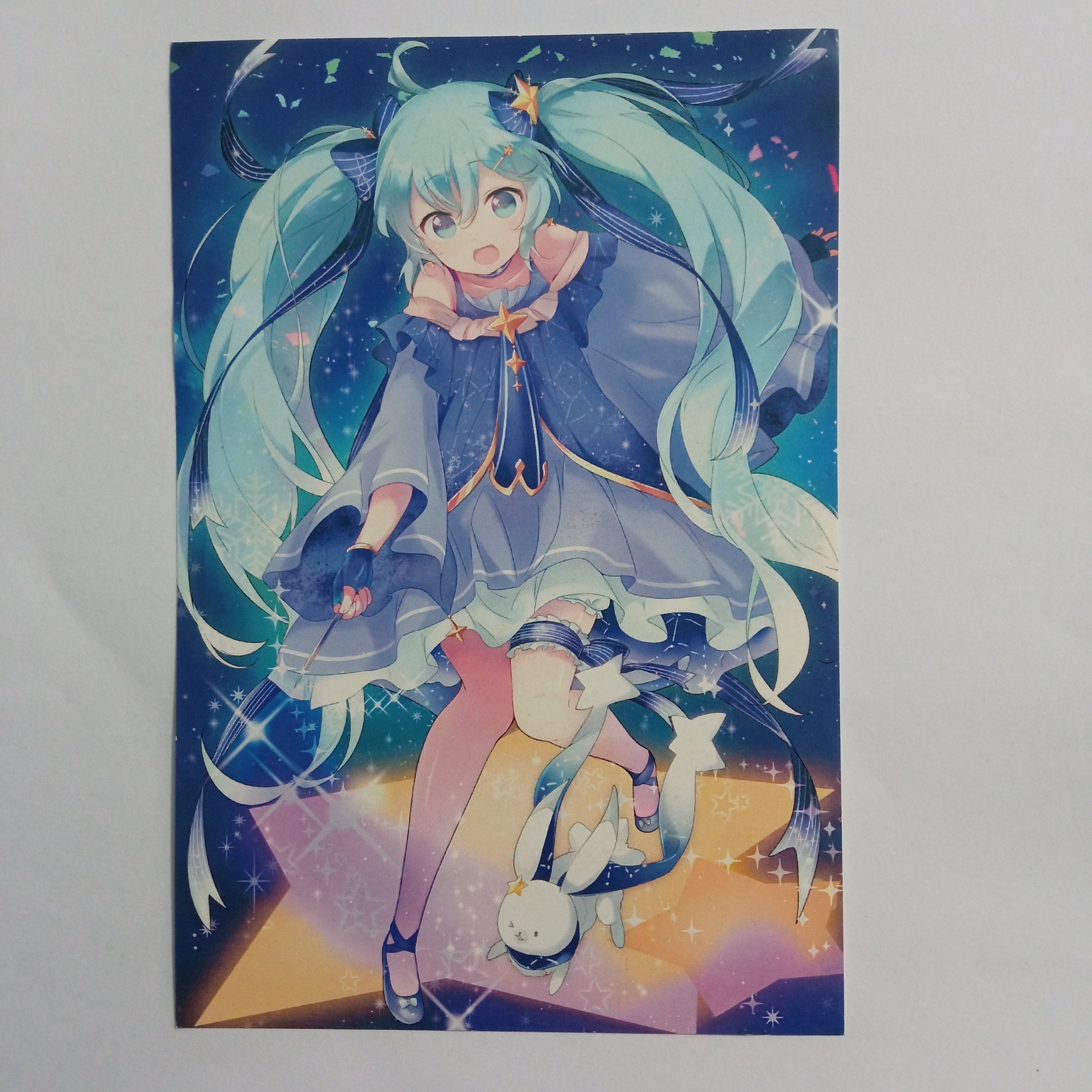 VOCALOID - Hatsune Miku - Snow Miku 2017 - Promo Postcard – Cuchiwaii