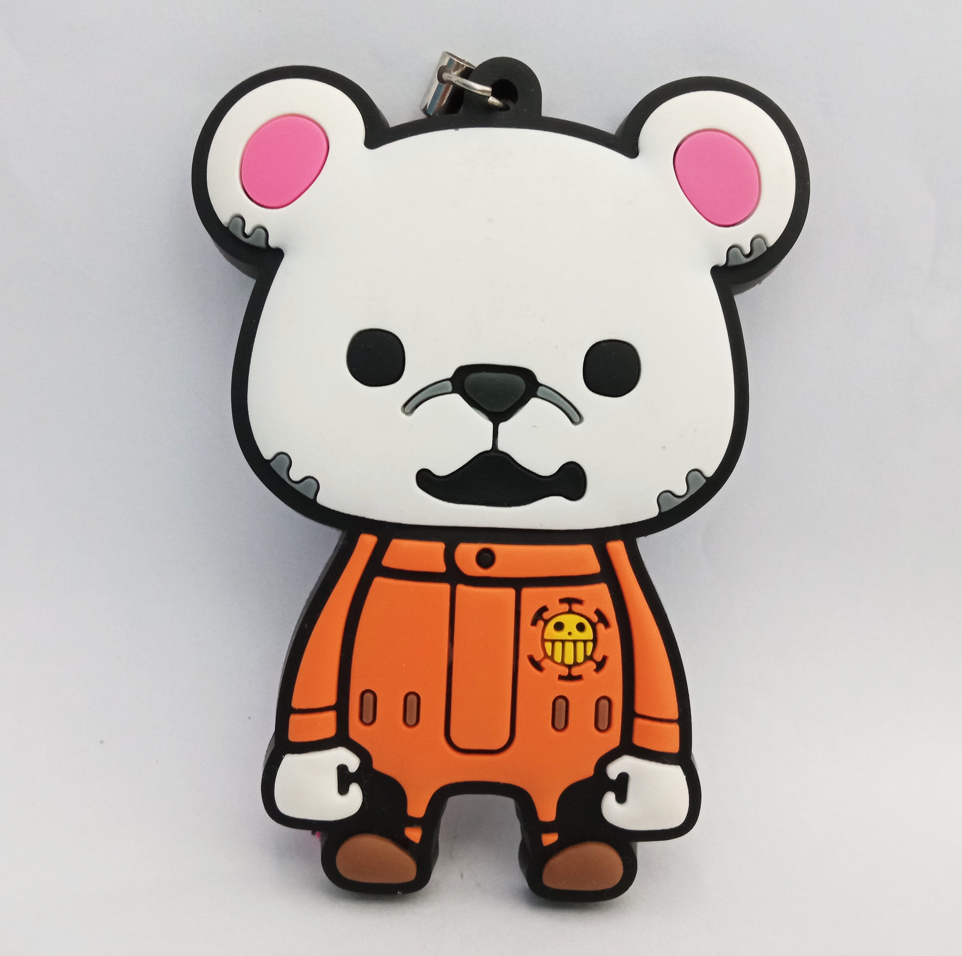 Rubber Strap One Piece Kuma Panson Works Keychain – Cuchiwaii