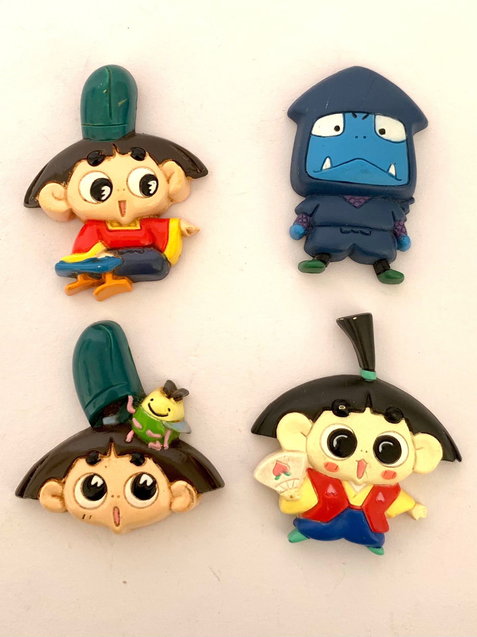 Ojarumaru Magnet Figure Mascots Collection - Set of 4 – Cuchiwaii