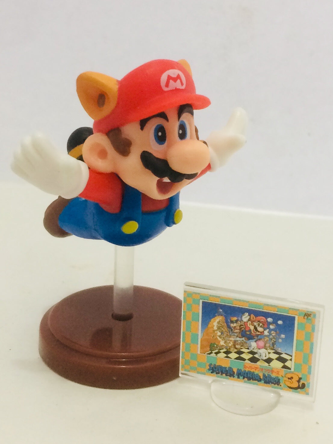 Super Mario Bros. 3 - Raccoon Mario - Choco Egg Figure - Shokugan - No ...