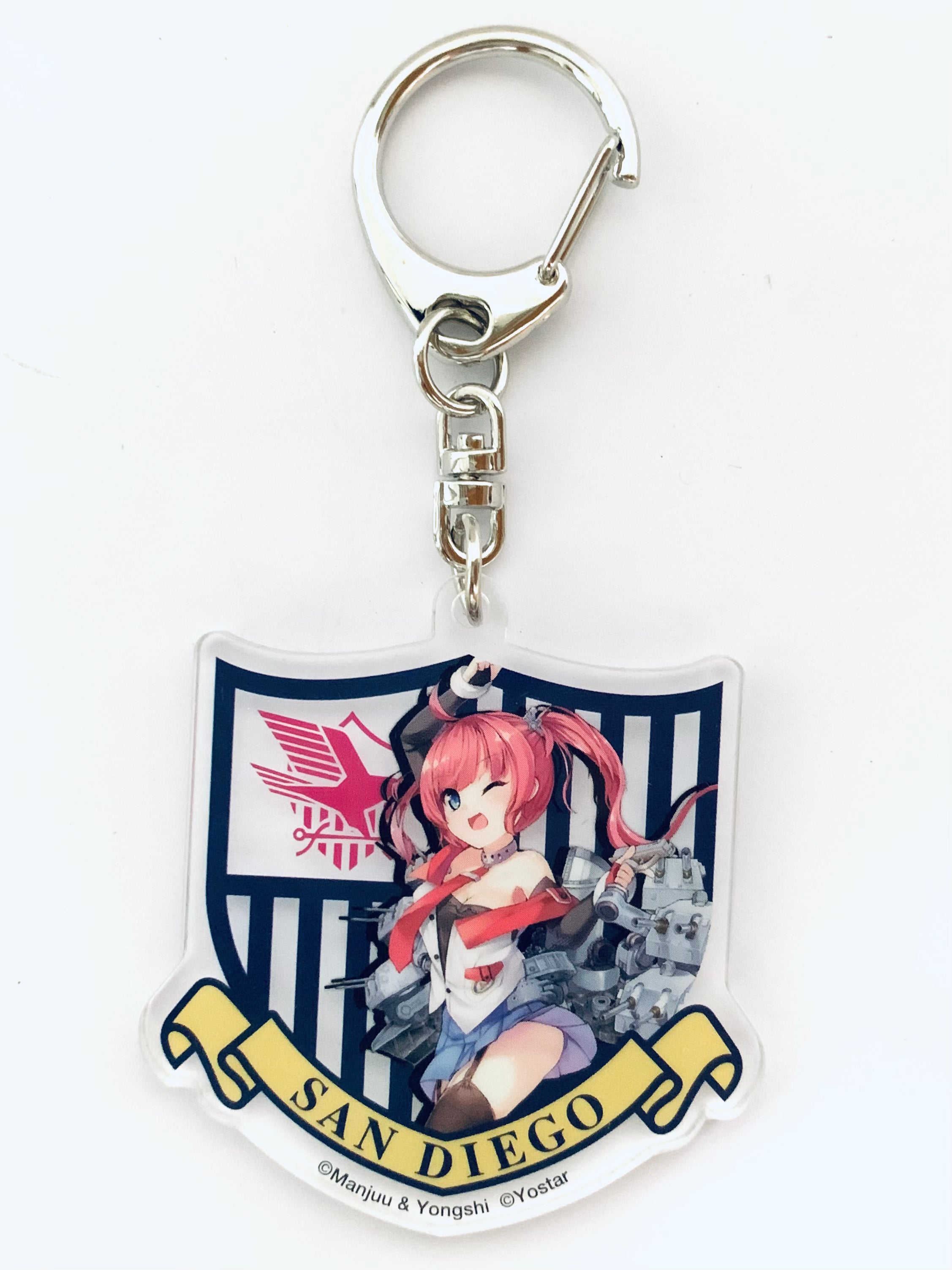 Azur Lane - San Diego - Acrylic Keychain Collection A – Cuchiwaii