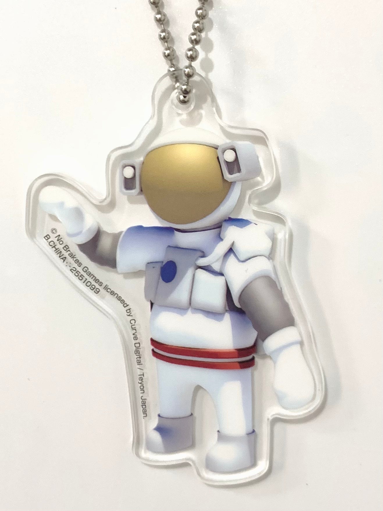 Human Fall Flat - Spaceman - Acrylic Charm – Cuchiwaii