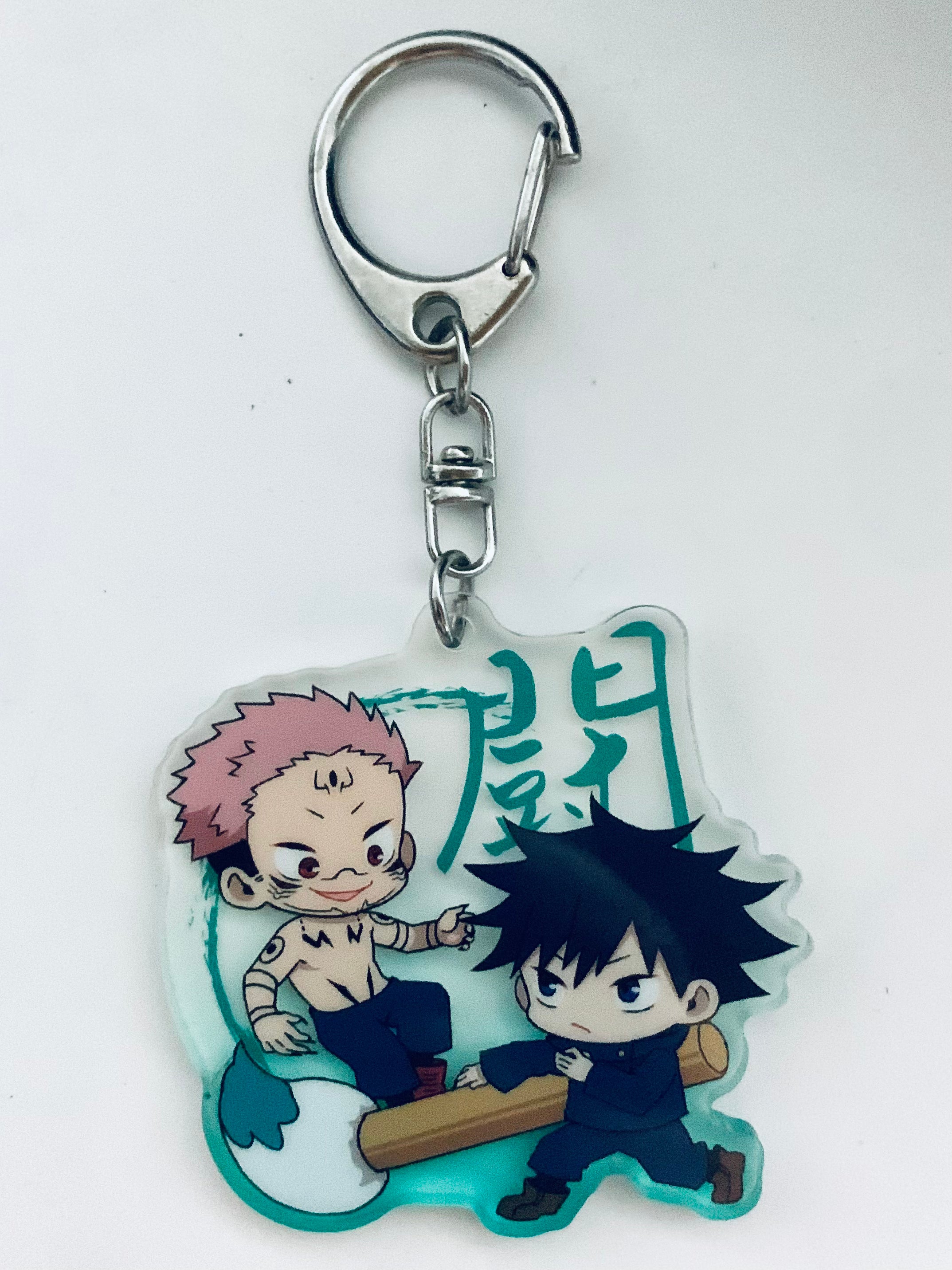 Jujutsu Kaisen - Fushiguro Megumi - Sukuna - Fudemame Acrylic Keychain ...