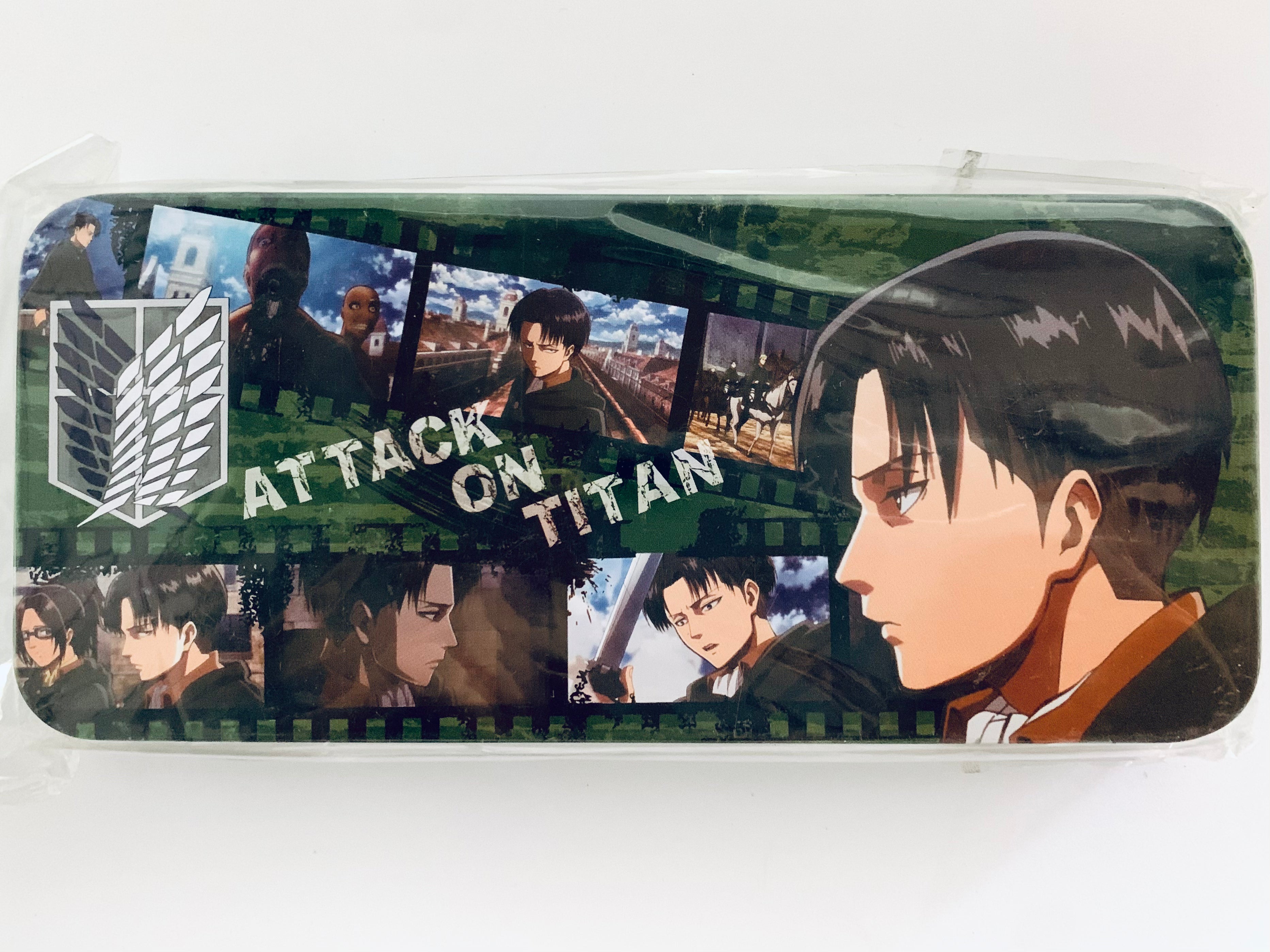 Attack on Titan / Shingeki no Kyojin - Hange Zoe - Levi - Pencil Case ...