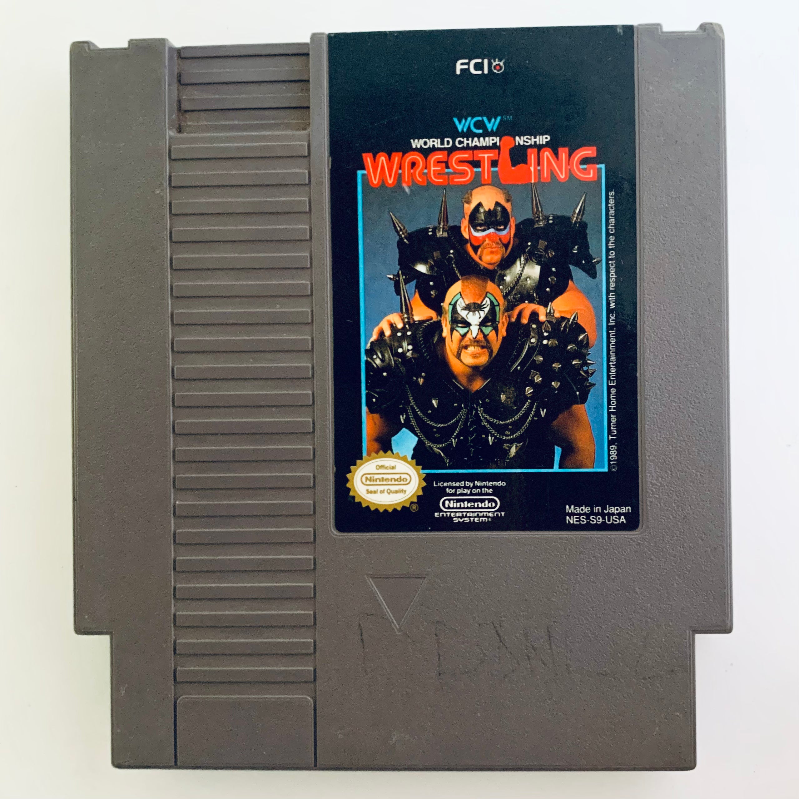 WCW World Championship Wrestling - Nintendo Entertainment System - NES ...