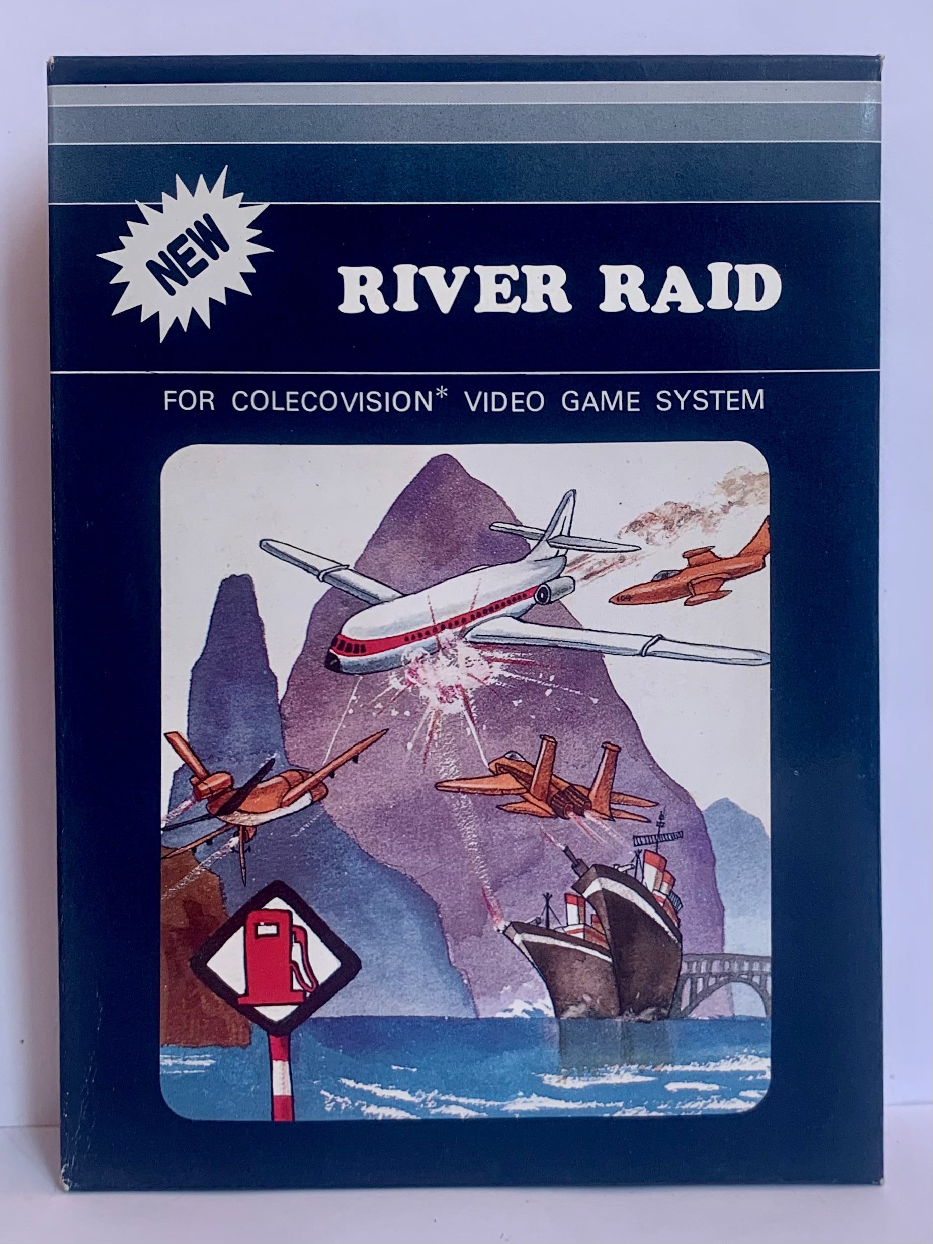 River Raid - Colecovision - NTSC - CIB – Cuchiwaii