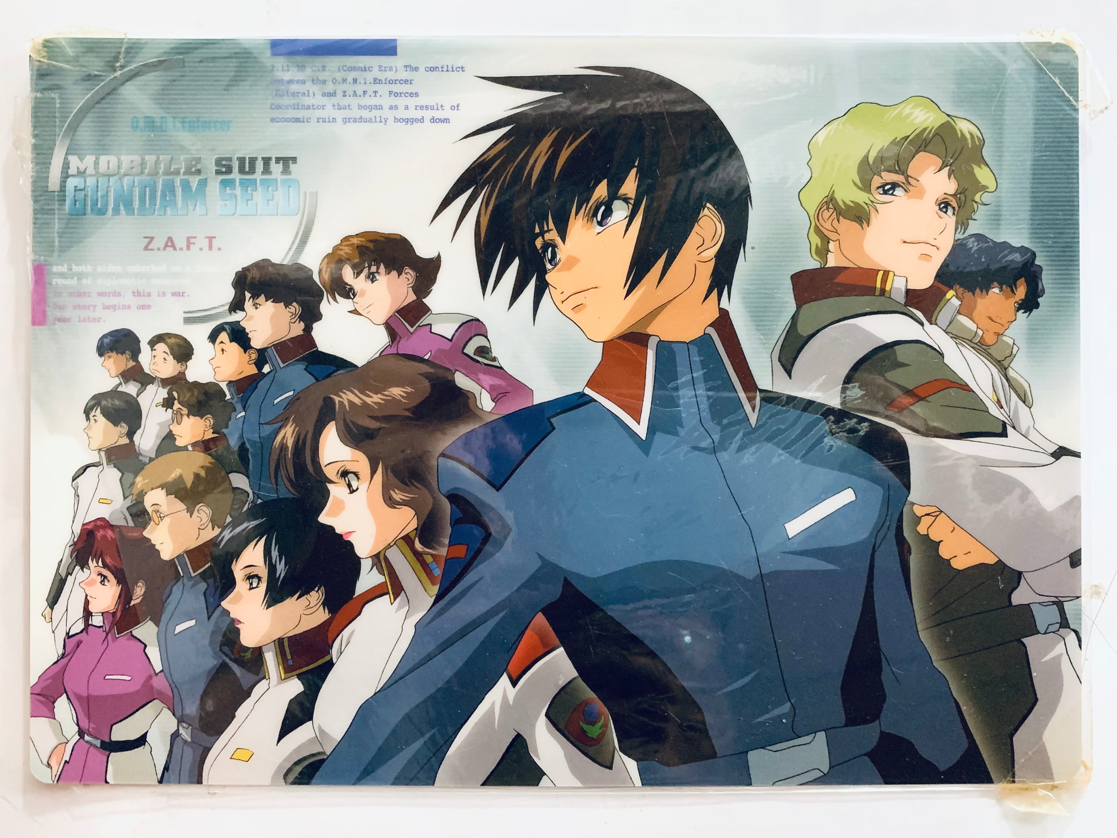 Mobile Suit Gundam SEED - Archangel Crew - Shitajiki - B5 Pencil Board ...